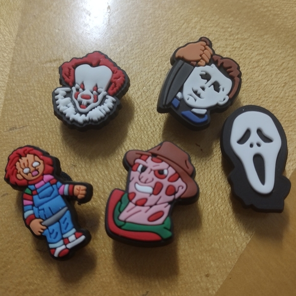 Other | Horror Movies Crocs Charms 5 | Poshmark